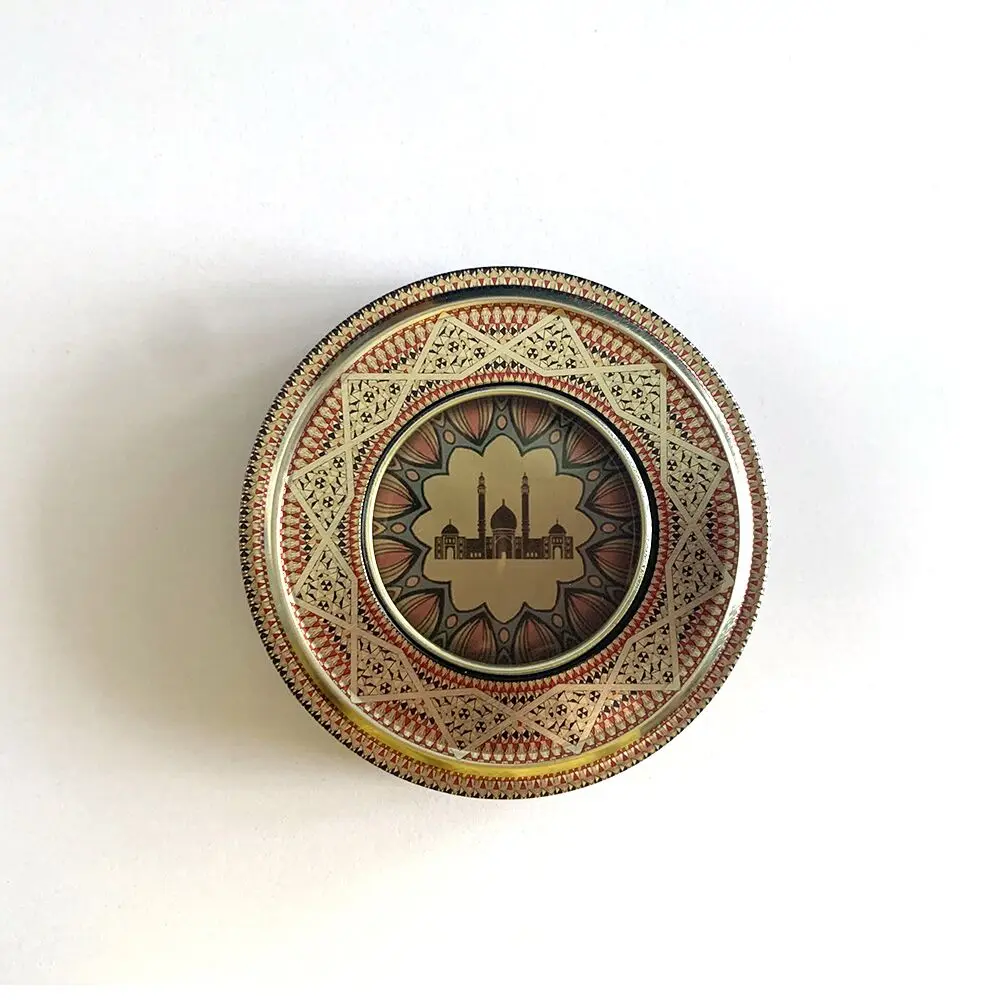 5g Saffron Metal Tin - Customizable Gold Printing Box