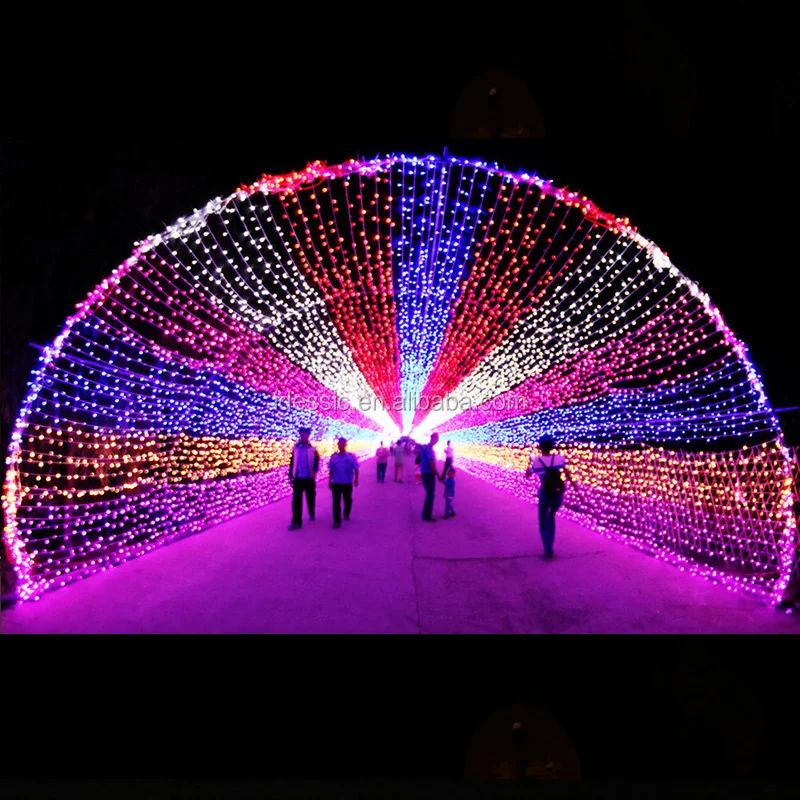 Outdoor Heart Shaped Led Light Arch Wedding Entrance Lighting For Party ...