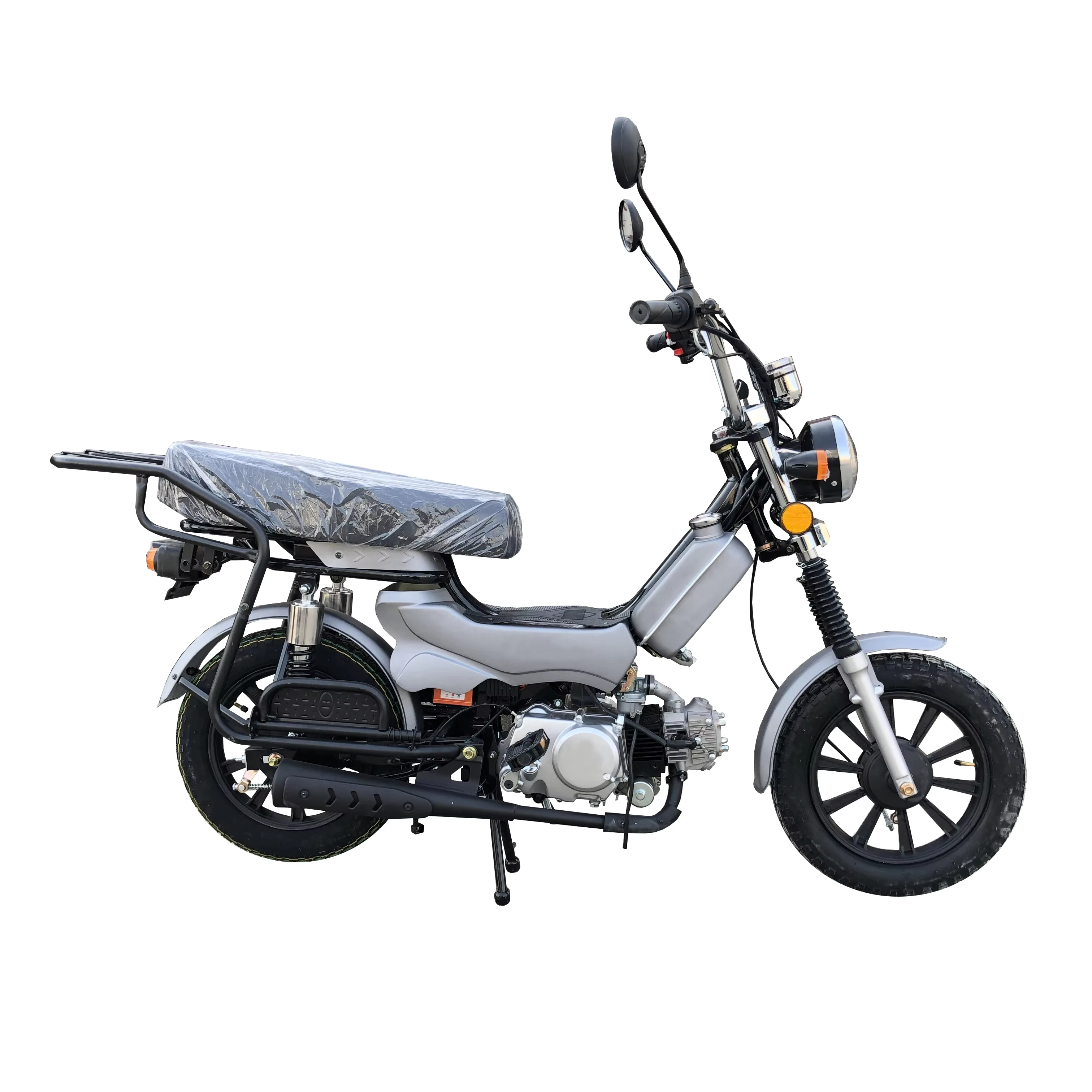50CC/70CC Mini Fuel Motorcycle with Storage - High Efficiency