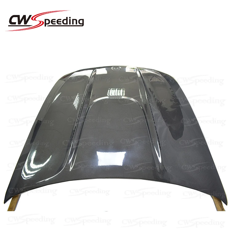 H STYLE CARBON FIBER ENGINE HOOD BONNET for BMW X6 X5
