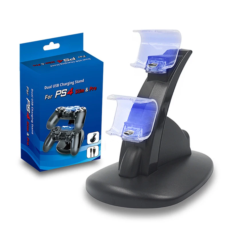 2020 Dual Charging Stand For Playstation 4 Dualshock Charge Dock For ...