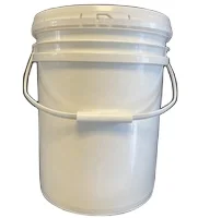 1 Liter To 5 Liter Pp Open Top Plastic Pails 20 Litre Plastic Buckets ...