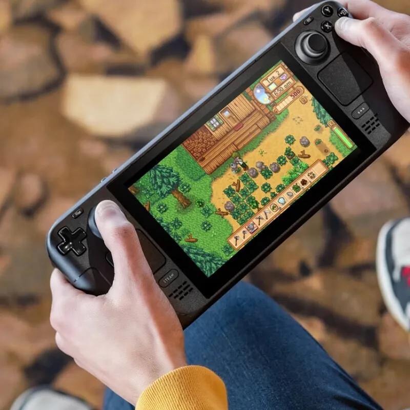 Used Steam Deck 64GB - Portable Game Console with IPS Screen