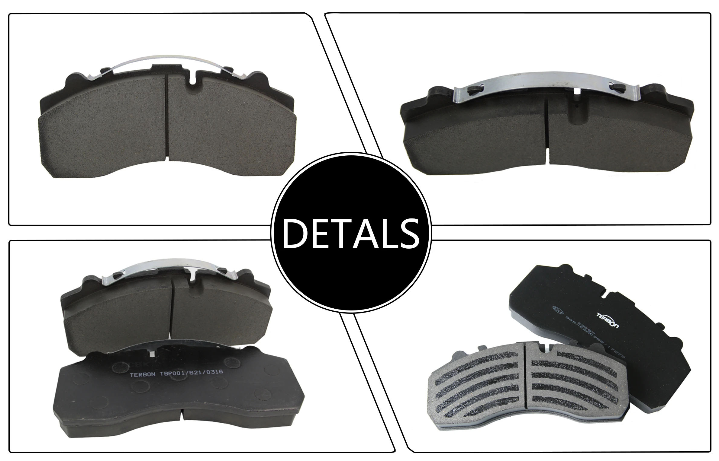 Wholesale Terbon D1203-8323 Auto Brake System Parts Front Axle Brake ...