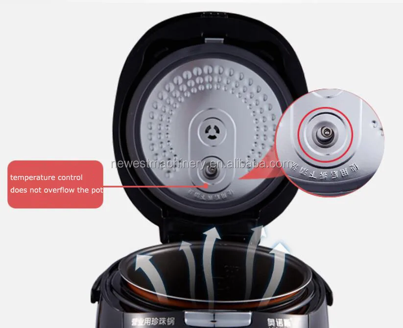 5l Big Pot Tapioca Pearl Boiler Pot,Electrical Bubble Tea Pearls Sago ...