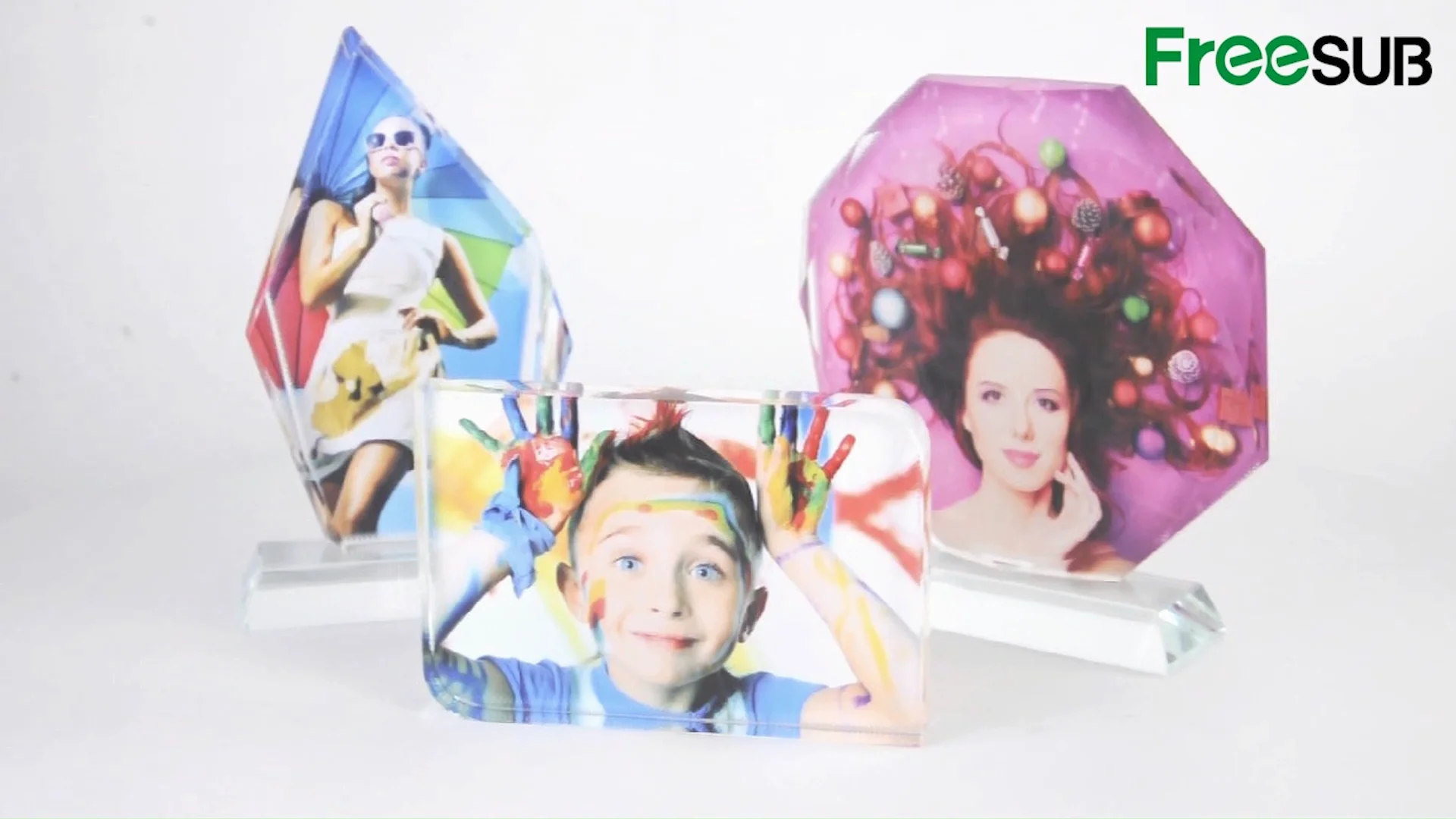 Sunmeta Provide Diy Crystal Trophy Sublimation Coated Crystal - Buy ...