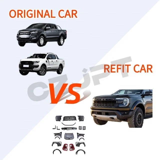 Ford Ranger T6 T7 T8 to T9 Raptor Body Kit - Upgrade Now