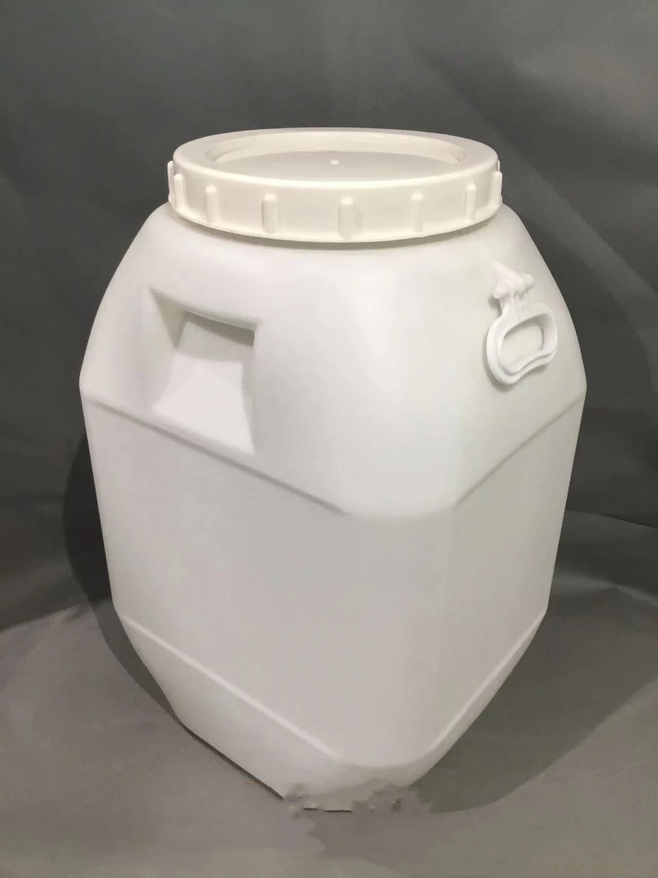 50L Plastic Buckets - Durable, Square Drums for Chemicals