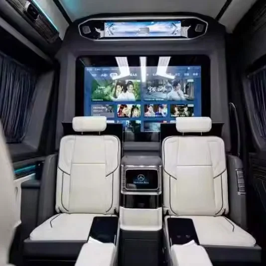 2024 Mercedes Sprinter Van Full Interior Walls Upgrade VIP Luxurious ...