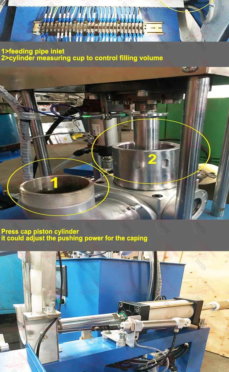 Semi Automatic Silicone Gel Sealant Cartridge Filling Machine