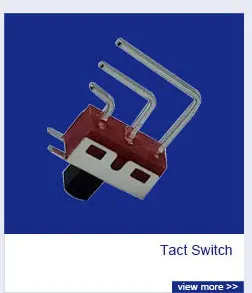 2p3t 2 pole 3 position slide switch 8 pin Right Angle horizontal Slide ...