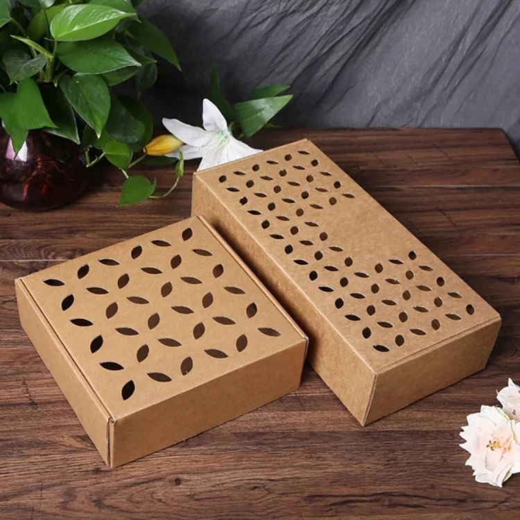 Custom Brown Kraft Paper Fruit And Vegetable Food Tray Gift Craft Paper ...