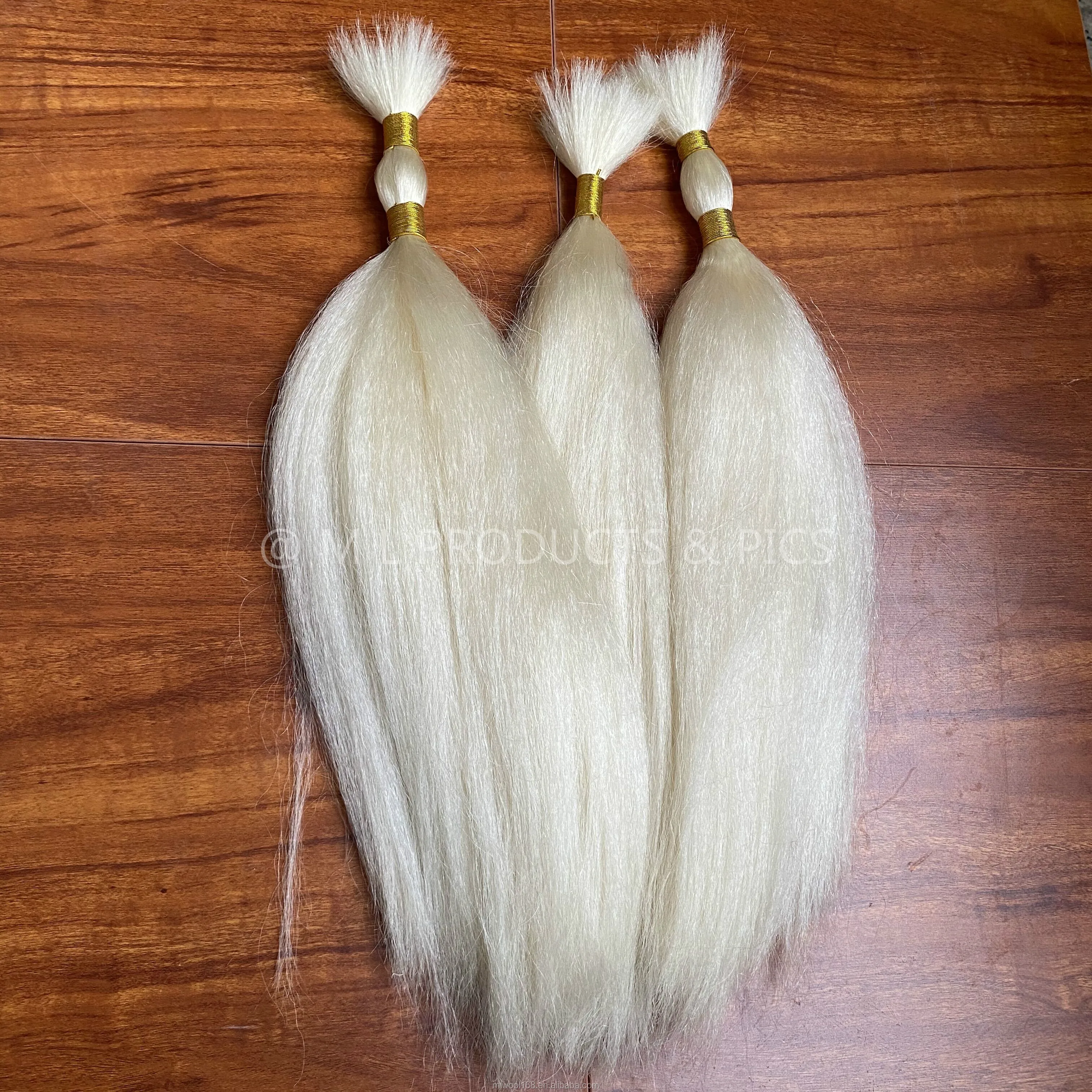 Hot Hair Extensions - 100% Yak Tail Hair, 20'' Length