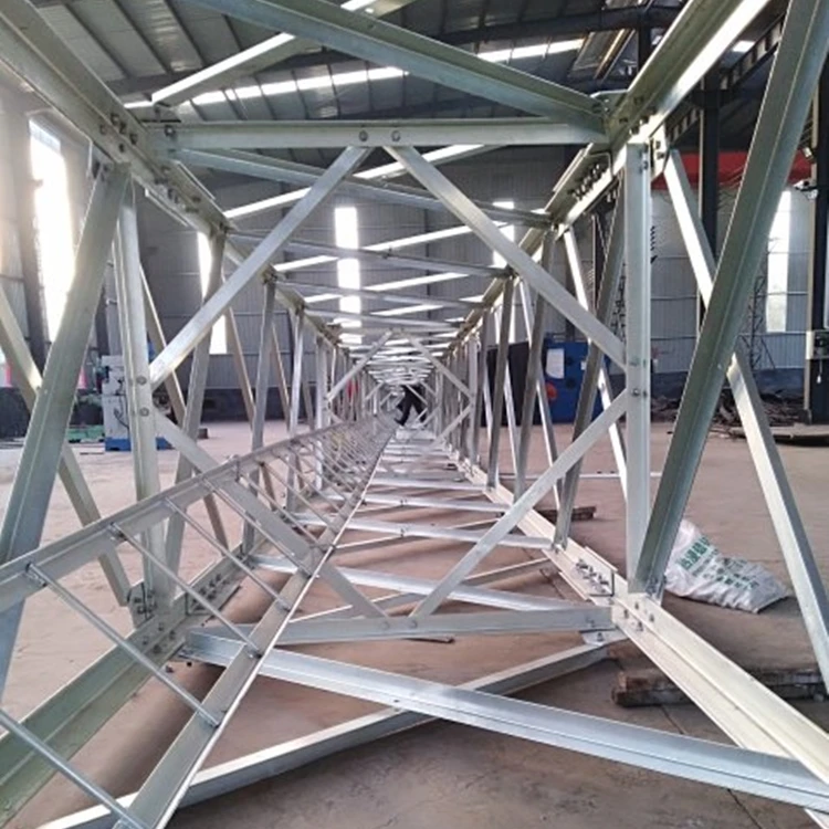 Self-supporting Angle Steel Truss Tower for Telecom