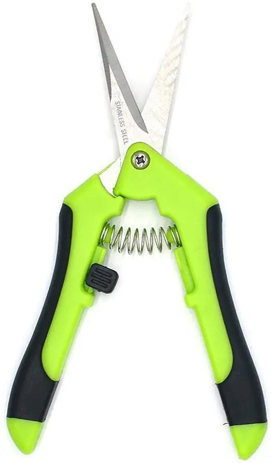 Hydroponic Curved Straight Blade Garden Hand Tool Trimming Scissors ...