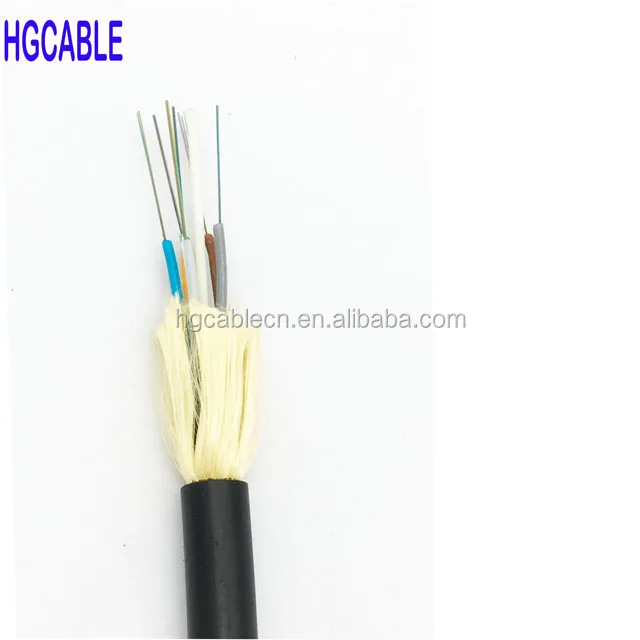 Single Mode Aerial 50m 100m Span G652d 48 Core 96core Adss Fiber ...