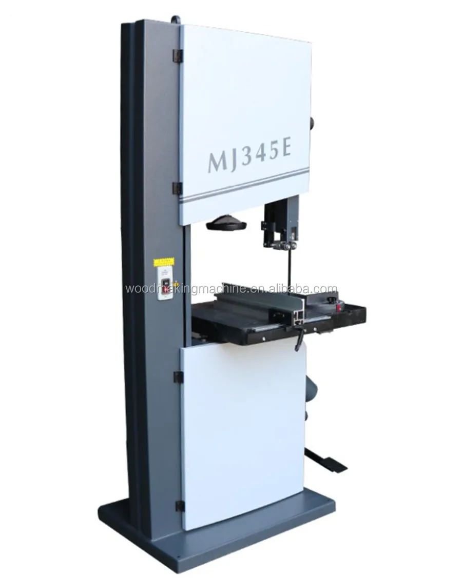 MJ344E Heavy-Duty Wood Band Saw - Precision Cutting Tool