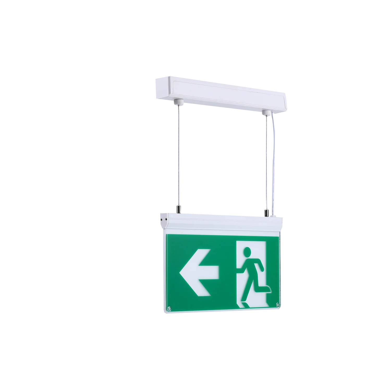 Pendant-mounted emergency exit sign| Alibaba.com