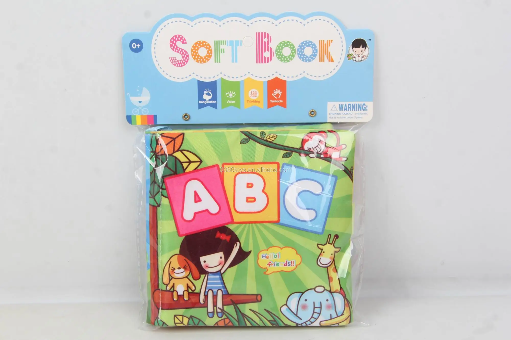 Baby Growing And Learning Letter Educational Abc Soft Cloth Book Toys ...