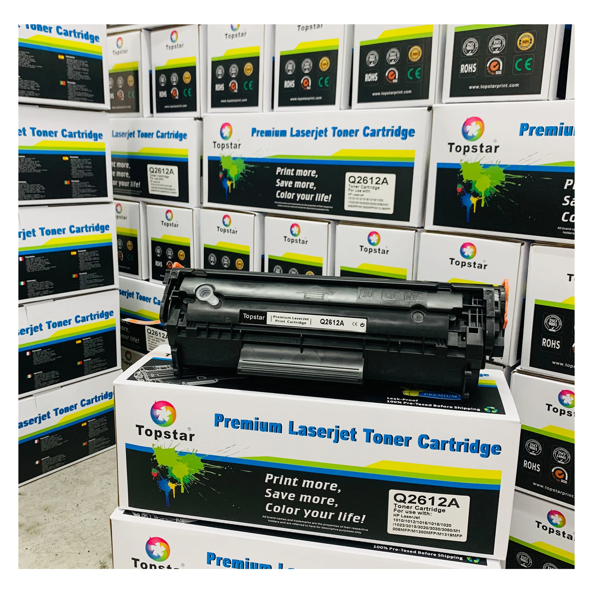 Topstar Popular Q2612a 2612a 12a Compatible Printer Toner Cartridges ...