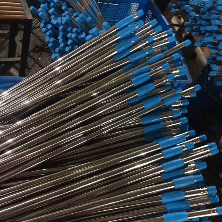 Household Telescopic Clothes Fork Hanger Fork With Plastic Hook - Buy ...