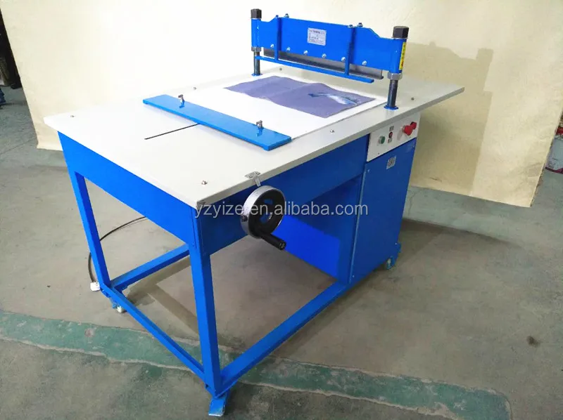 Manual Fabric Sample Cloth Strip Cutting Machine Round Fabric Leather ...