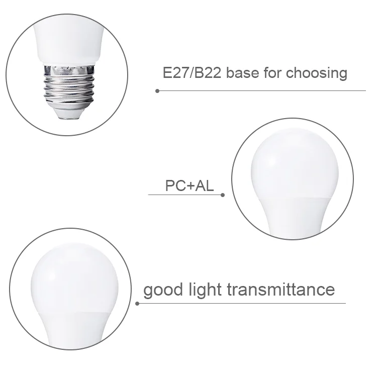 Ctorch New Modle Diamond-star Series100-240v A60 9w Indoor Lighting Led ...