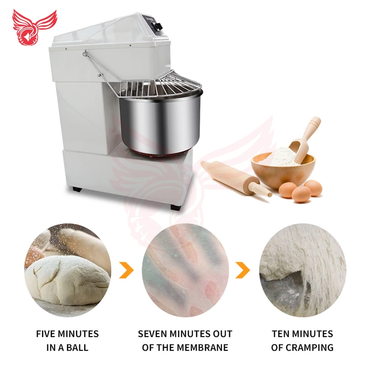 Home Baking 8 Liter Bakery Flour Table Top Mixer/Bread Kneading Machine ...