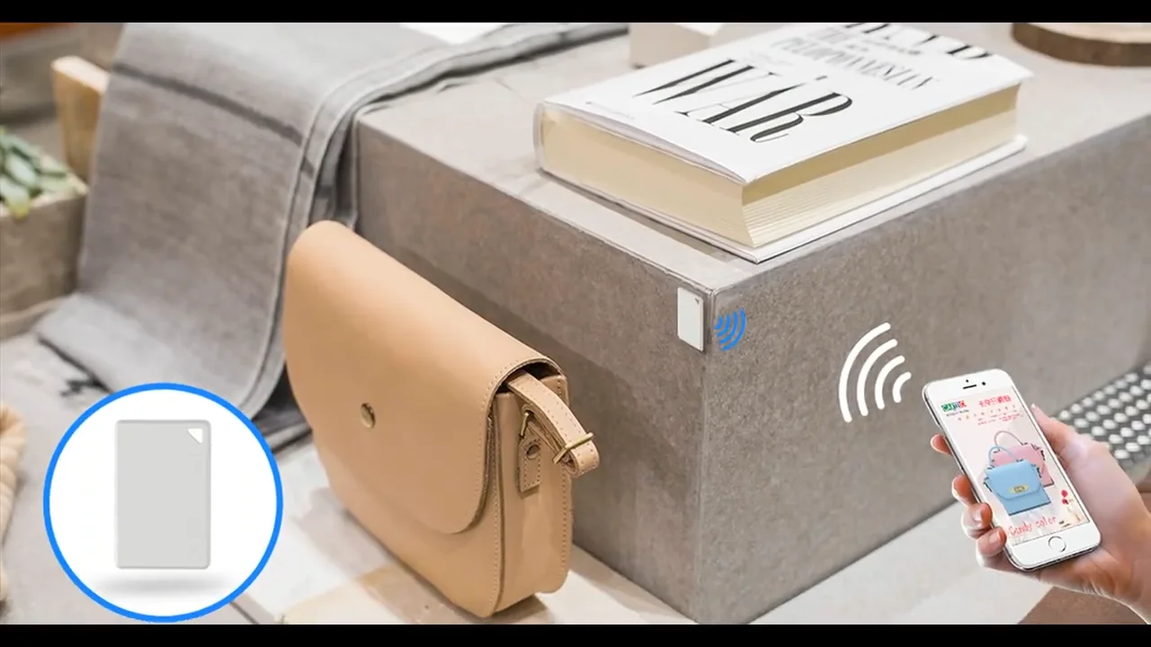 Ble Sticker Bluetooth Low Energy Badge Beacon Vibration Sensor - Buy ...