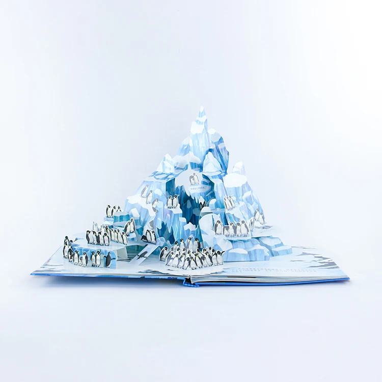 Custom Kid English Pop Up Educational 3d Story Books For Children Kids ...