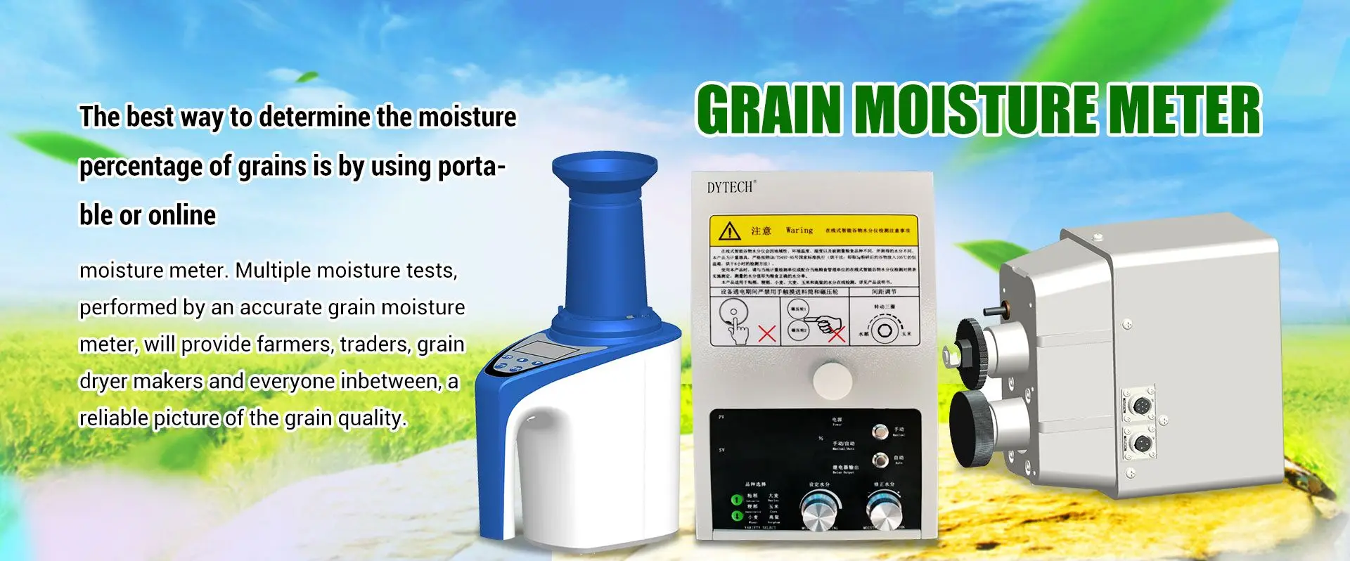 Inline Grain Moisture Analyzer - Precision & Reliability