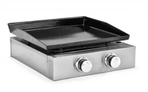 Sus 430 Two Burner Gas Griddle Two Burner Gas Powered Griddle Tabletop ...