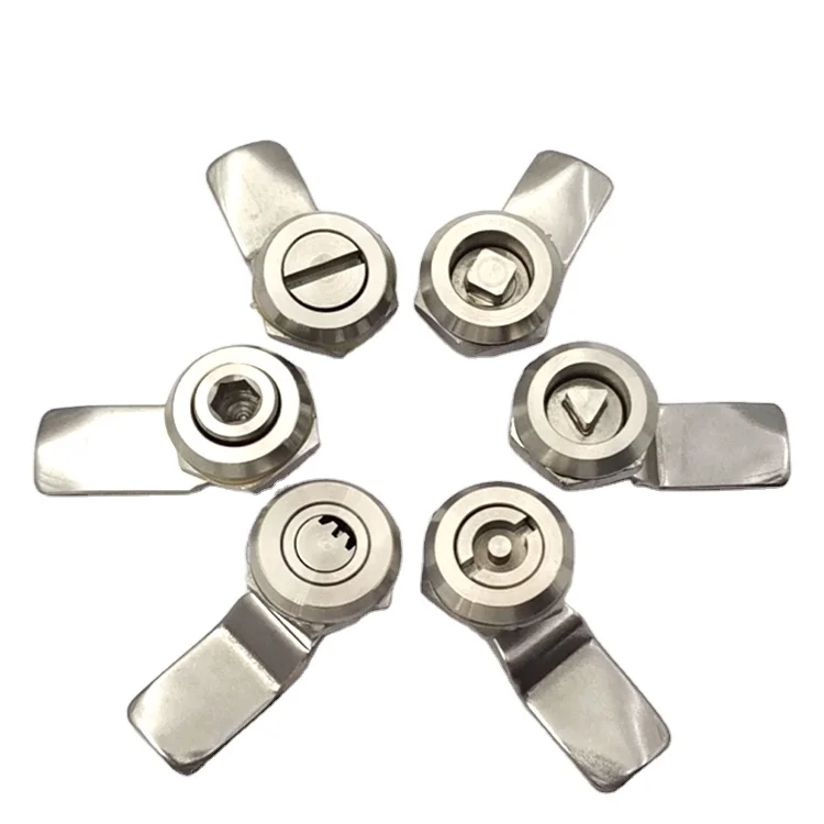 Ms705 Quarter Turn Cam Lock Stainless Steel Electric Cabinet Door Lock ...