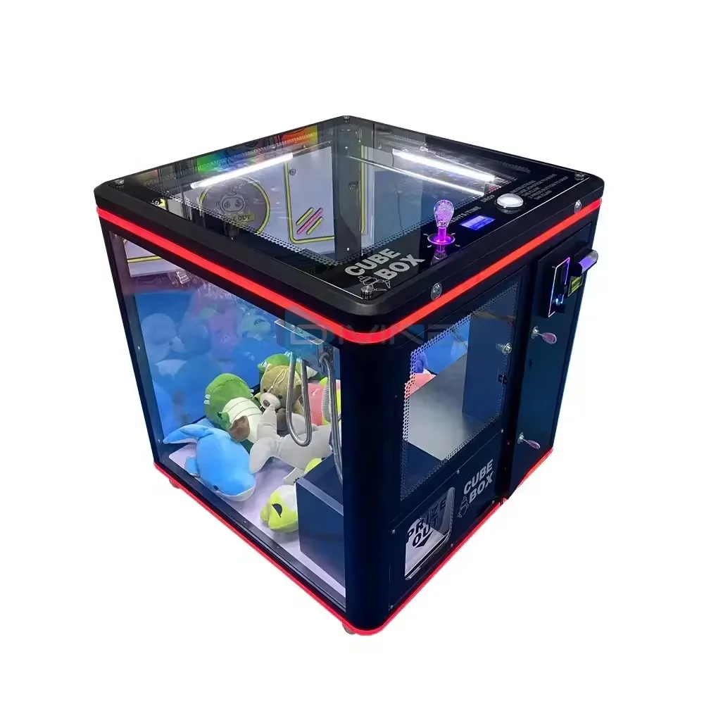 Amusement Game Center Magic Cube Crane Machine Coin Operated Machine ...