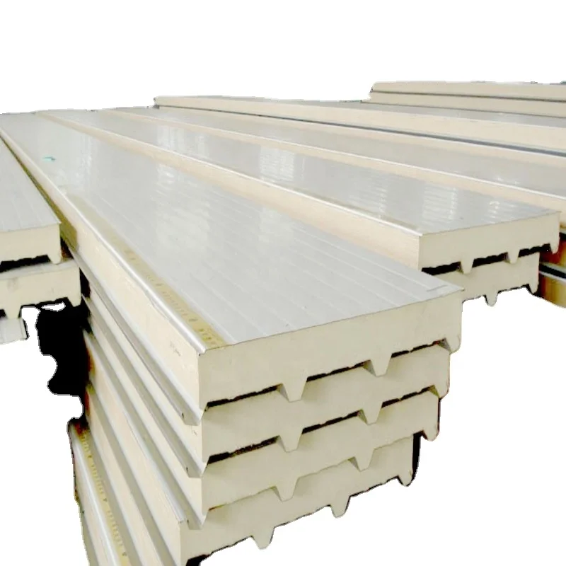 Thermal Insulation Fireproof Polyurethane Sandwich Panels Pu/pir For ...