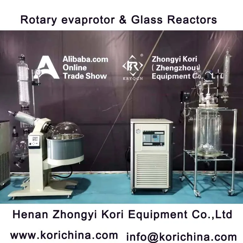 Gf-50l Triple Jacketed Reactor - Buy Glass Vessel Jacketed Chemical ...