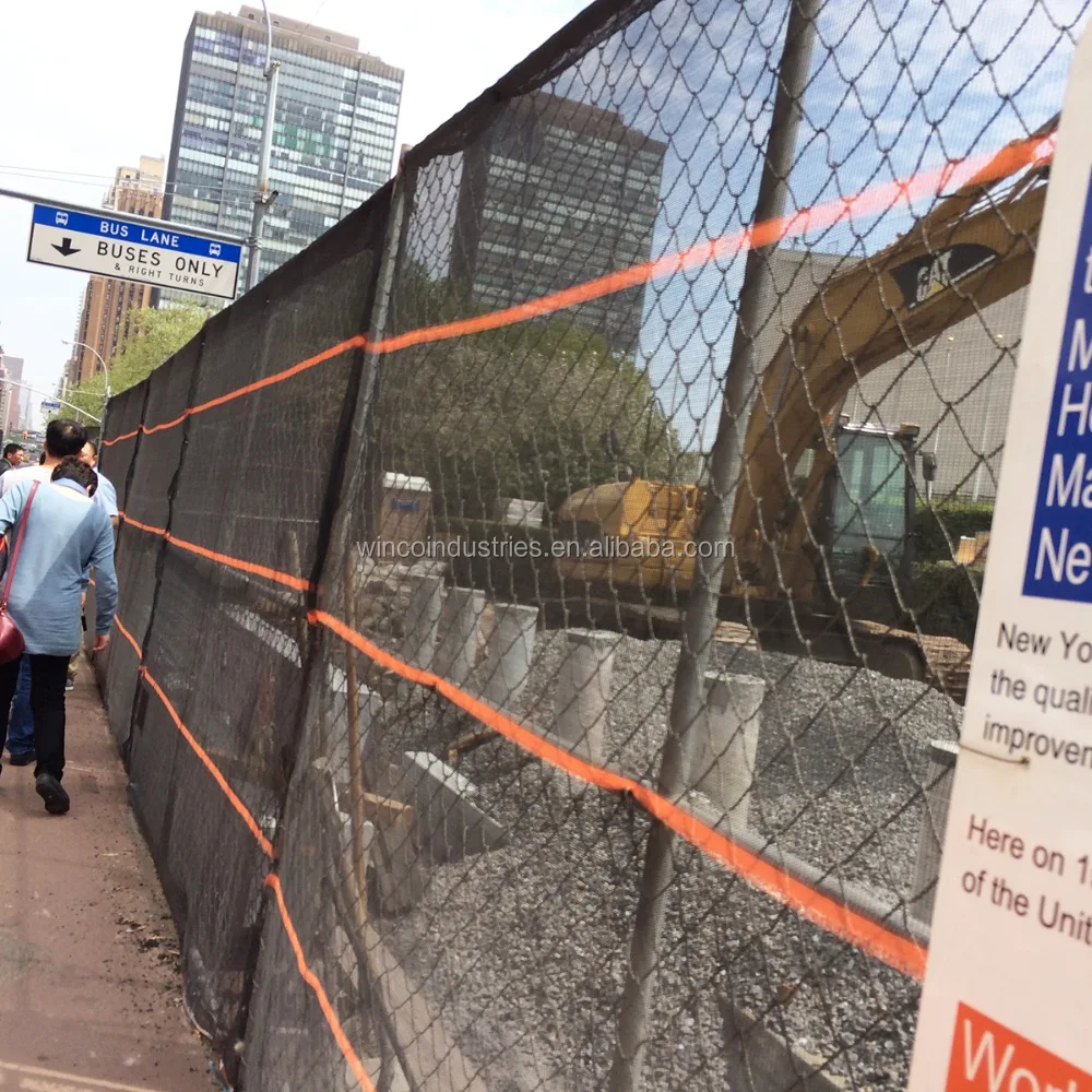 Pvc Coated Debris Netting Scaffolding Netting Construction Site Safety ...