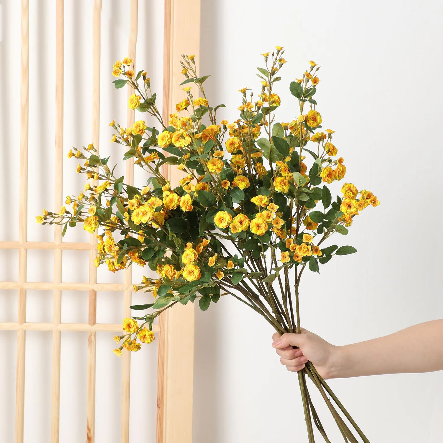 Wholesale Simulation Silk Artificial Roses Bouquet Flowers Artificial ...