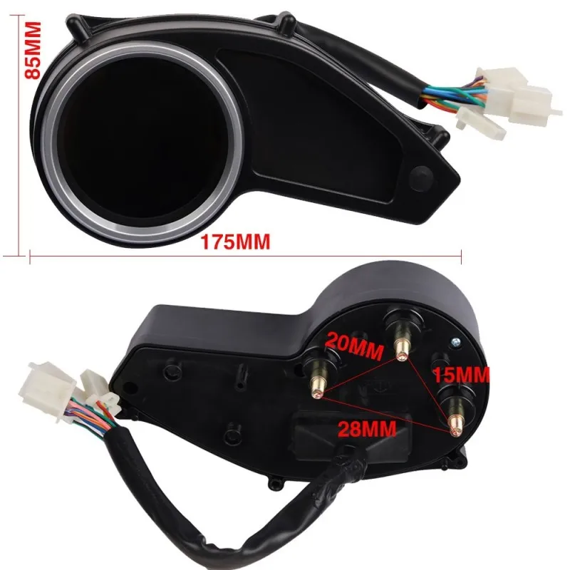 Motorcycle Speedometer LED Digital Odometer for Honda XR150