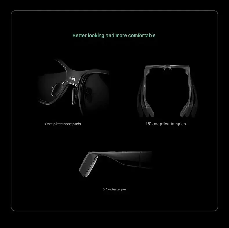 INMO Air 3 Smart Glasses: Full HD 1080p AR & AI Features, Waterproof ...