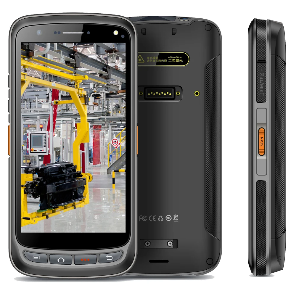 Warehouse PDA Rugged Android Car Tablet 4gb Ram Industriale 5.2inch ...