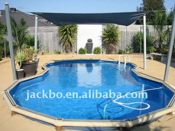 Hard Plastic Above Ground Pool - Durable & Uv-resistant