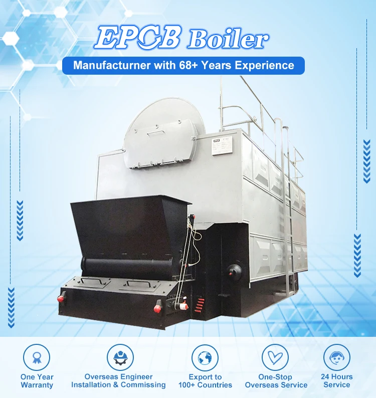 Food Factory Used Bagasse Fired Boilers Steam And Hot Water Boiler ...