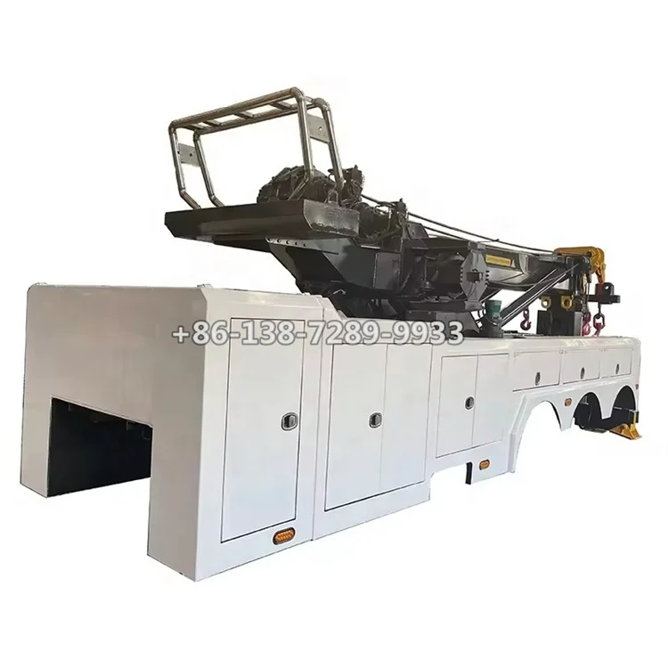 40 Tons Rotator Wrecker Truck - Heavy Duty Towing Power
