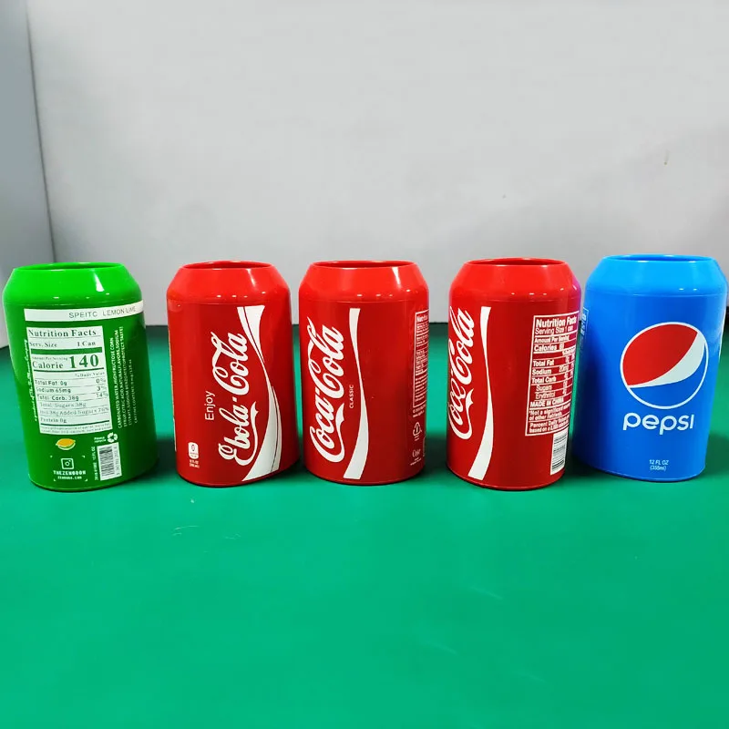 Hide Your Beverage Cola Beer Can Covers Silicone Can Shape Cooler ...