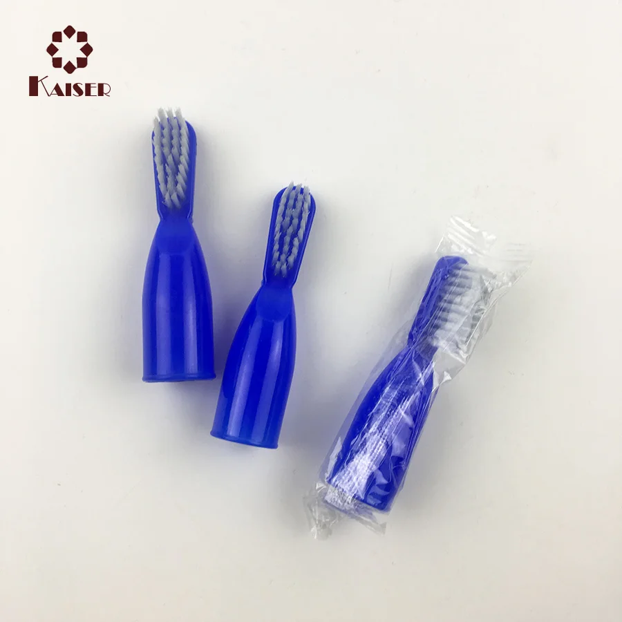 Cheap Price Disposable Material Prison Finger Toothbrush for Adults