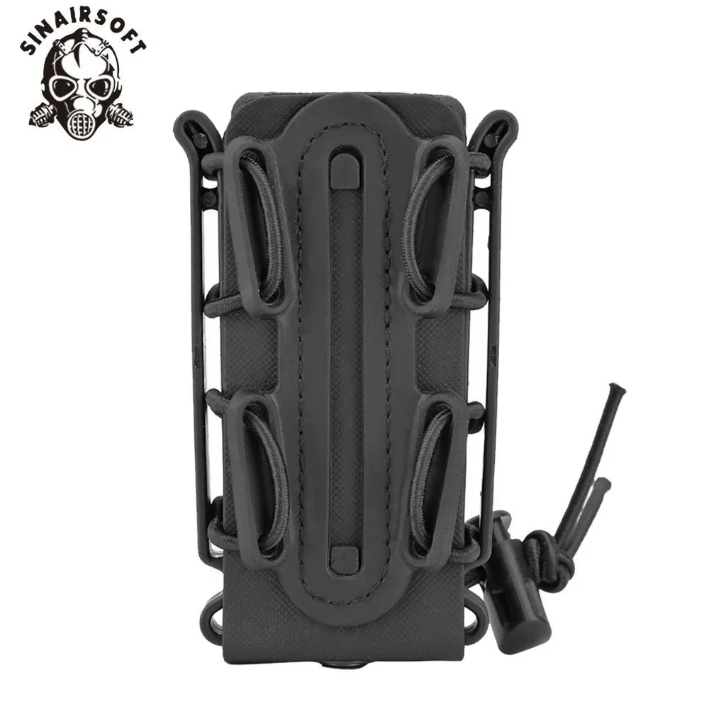 9mm Fastmag Nylon Magazine Pouch Holster with Belt Clip and Molle Soft ...