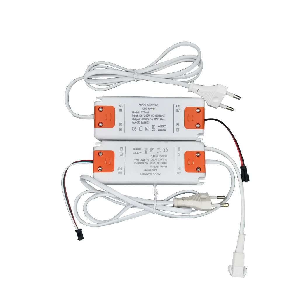 24w Ac100-240v 12v Led Driver Transformer Lighting Switching Power ...