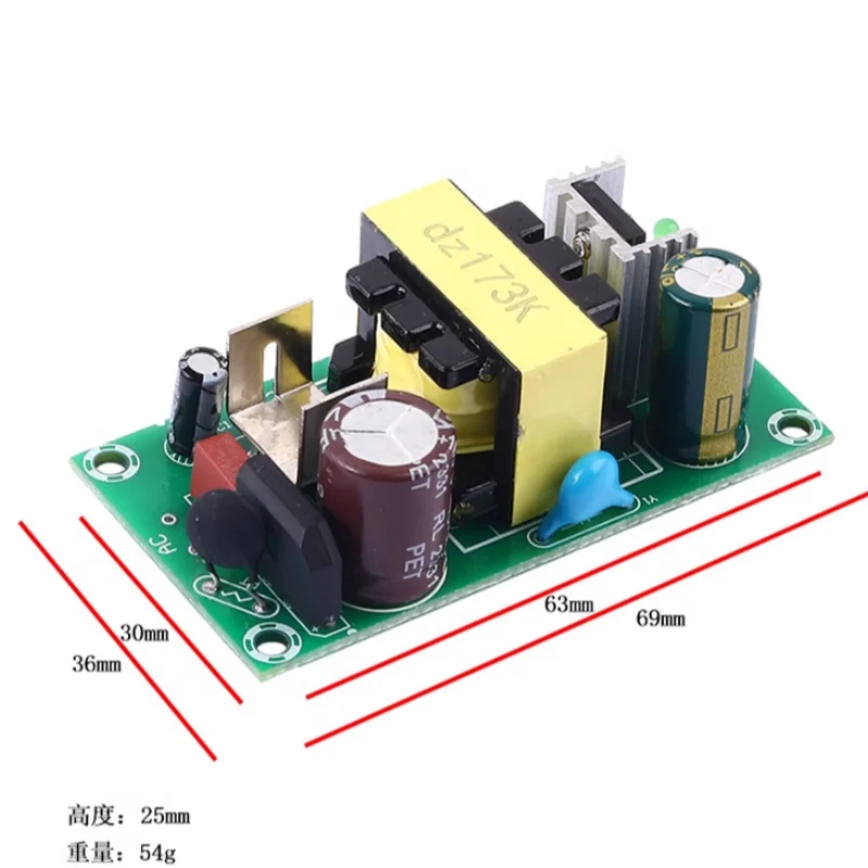 24v1.5a Isolated Power Module Ac100v-265v To Dc24v 36w Switching Power ...
