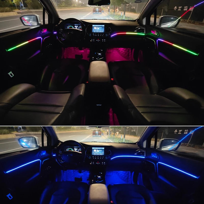 22 in 1 Jinxin Symphony Ambient Light for Car Kit RGB Chasing